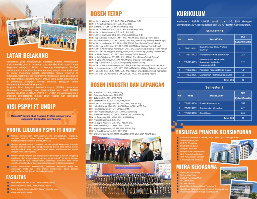 Penerimaan Mahasiswa Baru | Program Profesi Insinyur | Universitas Diponegoro