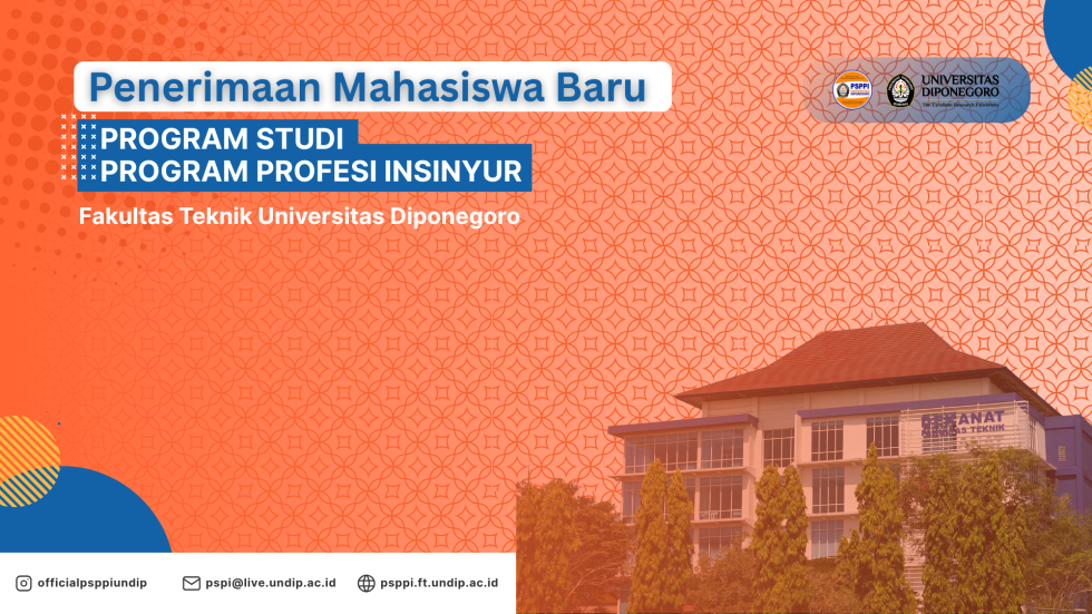 Penerimaan Mahasiswa Baru | Program Profesi Insinyur | Universitas Diponegoro